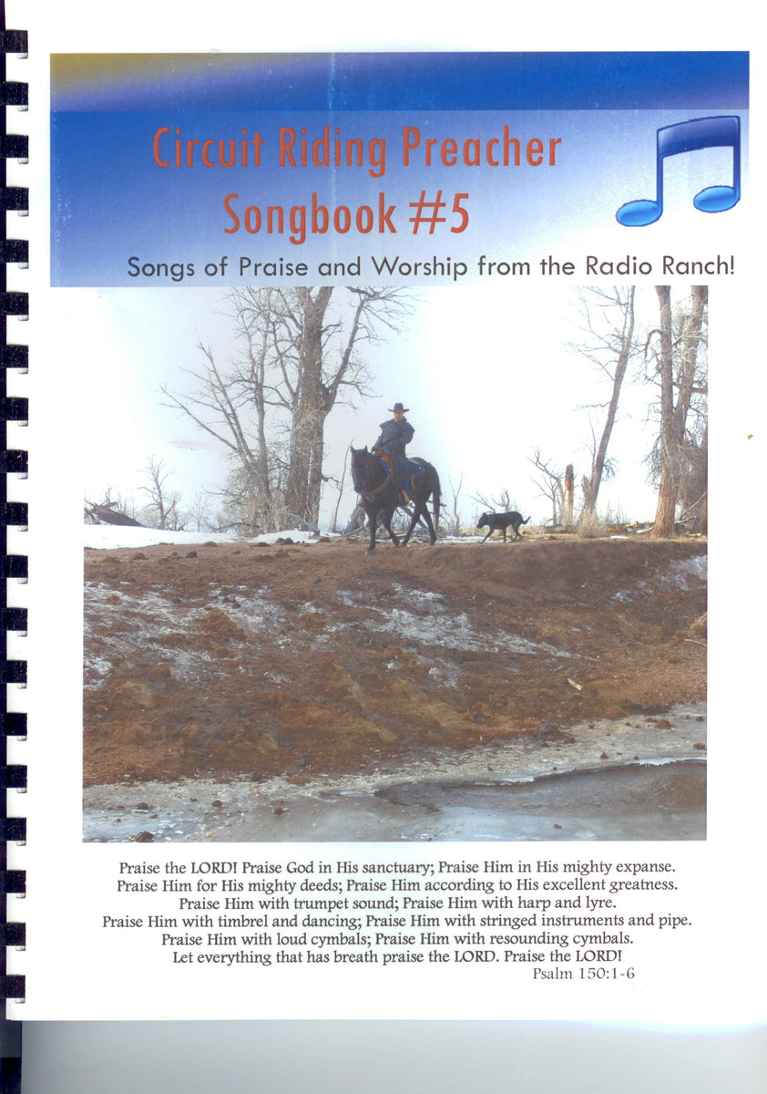 BR-015 - Circuit Riding Preacher Songbook #5 & 3 CDs ON SALE – sfacart